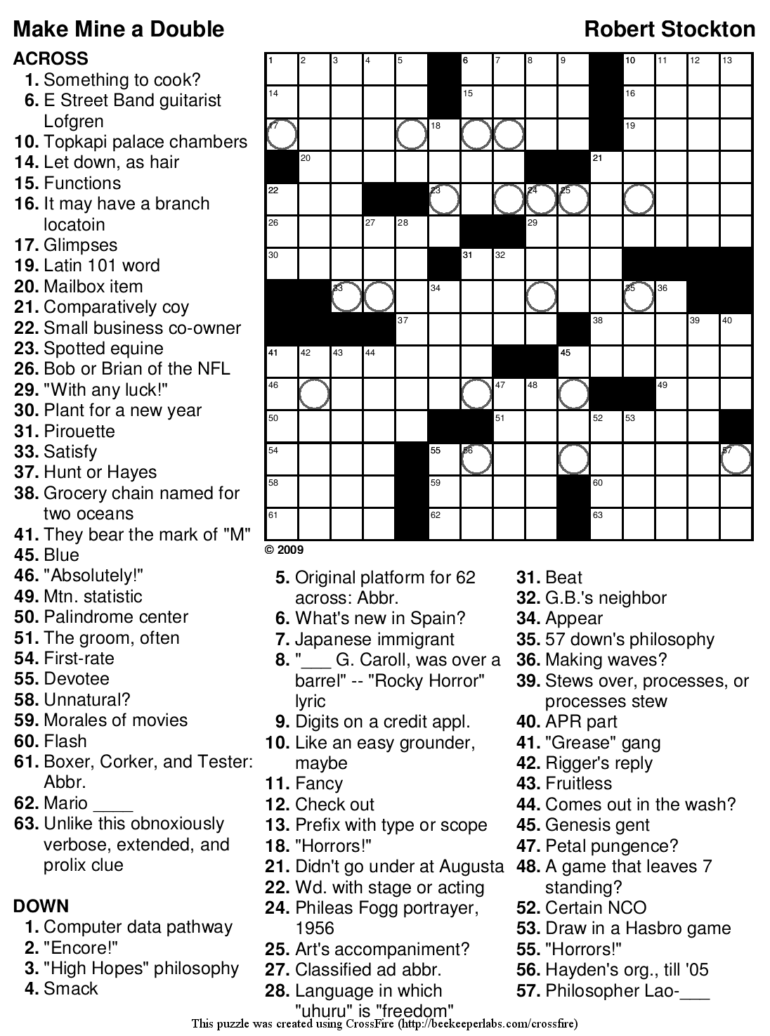 Free Printable Crossword Puzzles Easy To Hard Mary Crossword Puzzles